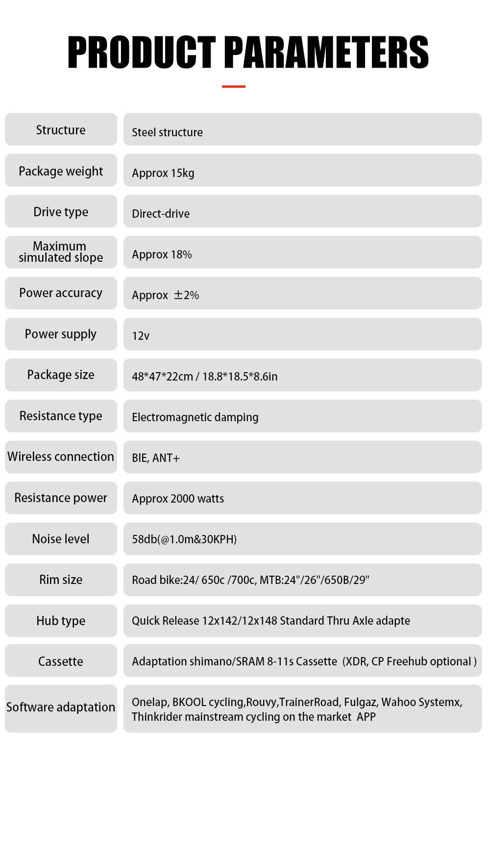ThinkRider X2/X2MAX Smart Bike Trainer MTB Road Bicycle home trainer ...