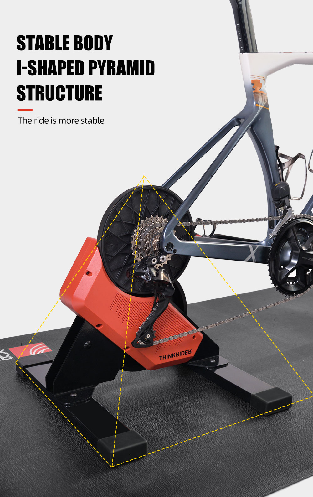 ThinkRider X2/X2MAX Smart Bike Trainer MTB Road Bicycle home trainer ...