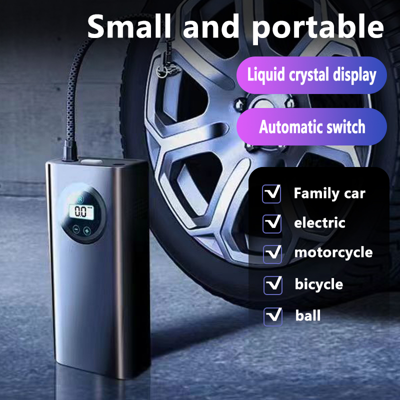 Wireless Electric Car Pump Tyre Air Pump Tayar Tyre Pump Portable Pump ...