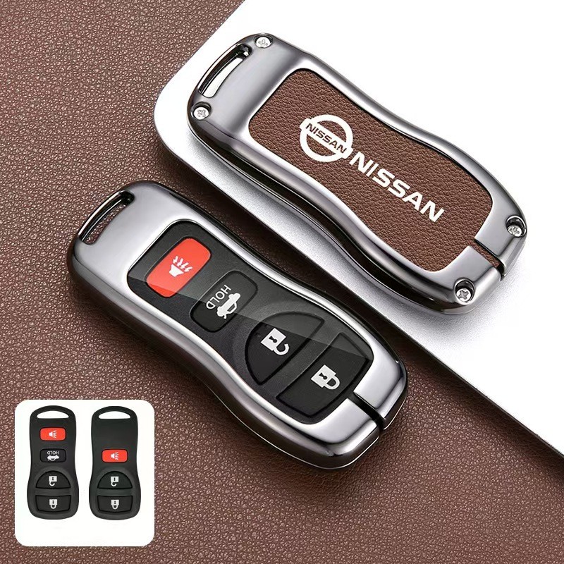 Nissan 3/4 Buttons New Design Alloy Car Remote Key Case For Nissan ...