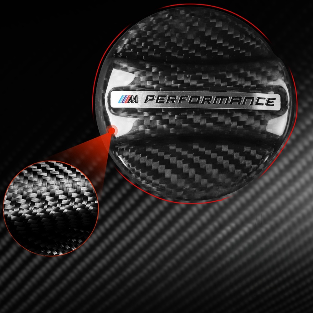 Universal Gas Tank Door Sticker Fuel Tank Cap Cover Carbon Fiber Trim ...