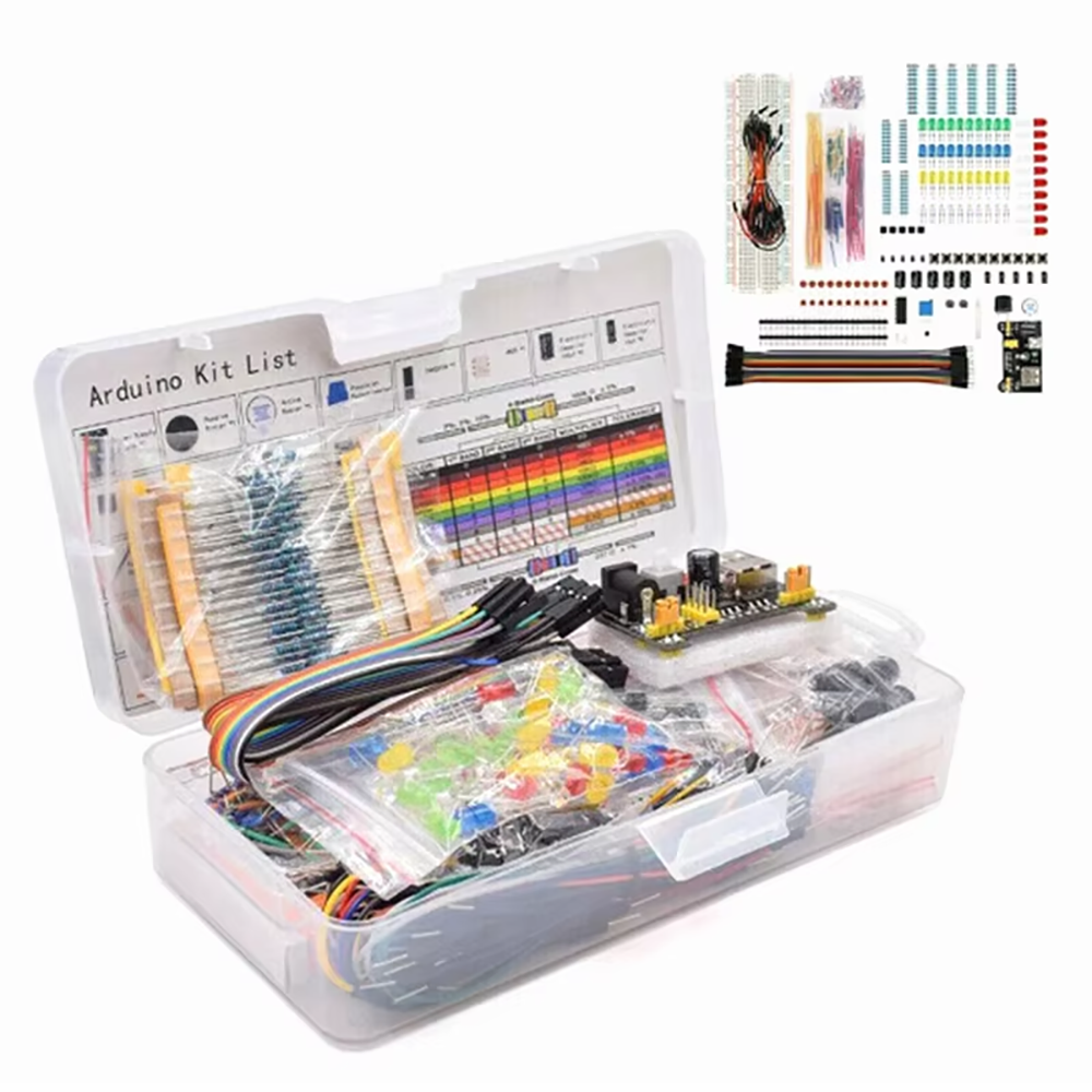 830 Breadboard Set Tie-points Breadboard Set DIY Electronic Component ...