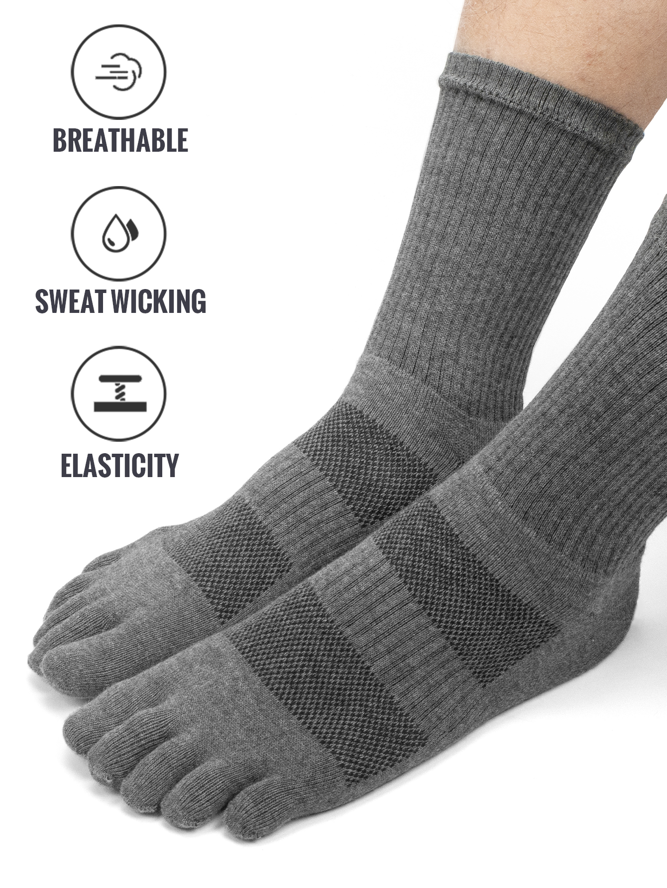 WRELS five-toe socks breathable running marathon competition for men ...