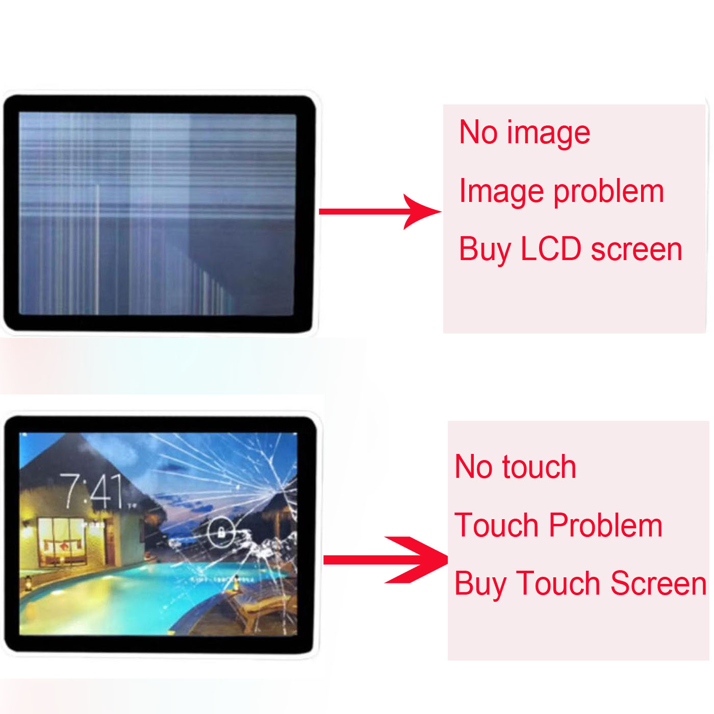 For PRITOM TAB 11 Touch Screen Digitizer Tablet New Repair Replacement ...