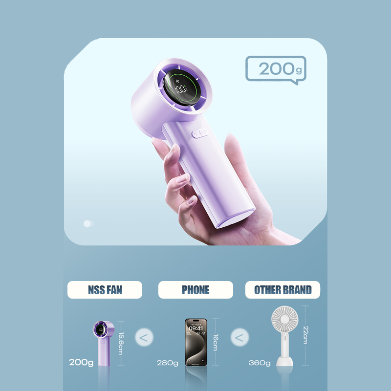 NSS Turbo Handheld Fan Refrigeration Air Cooler Small Cooling Turbine ...