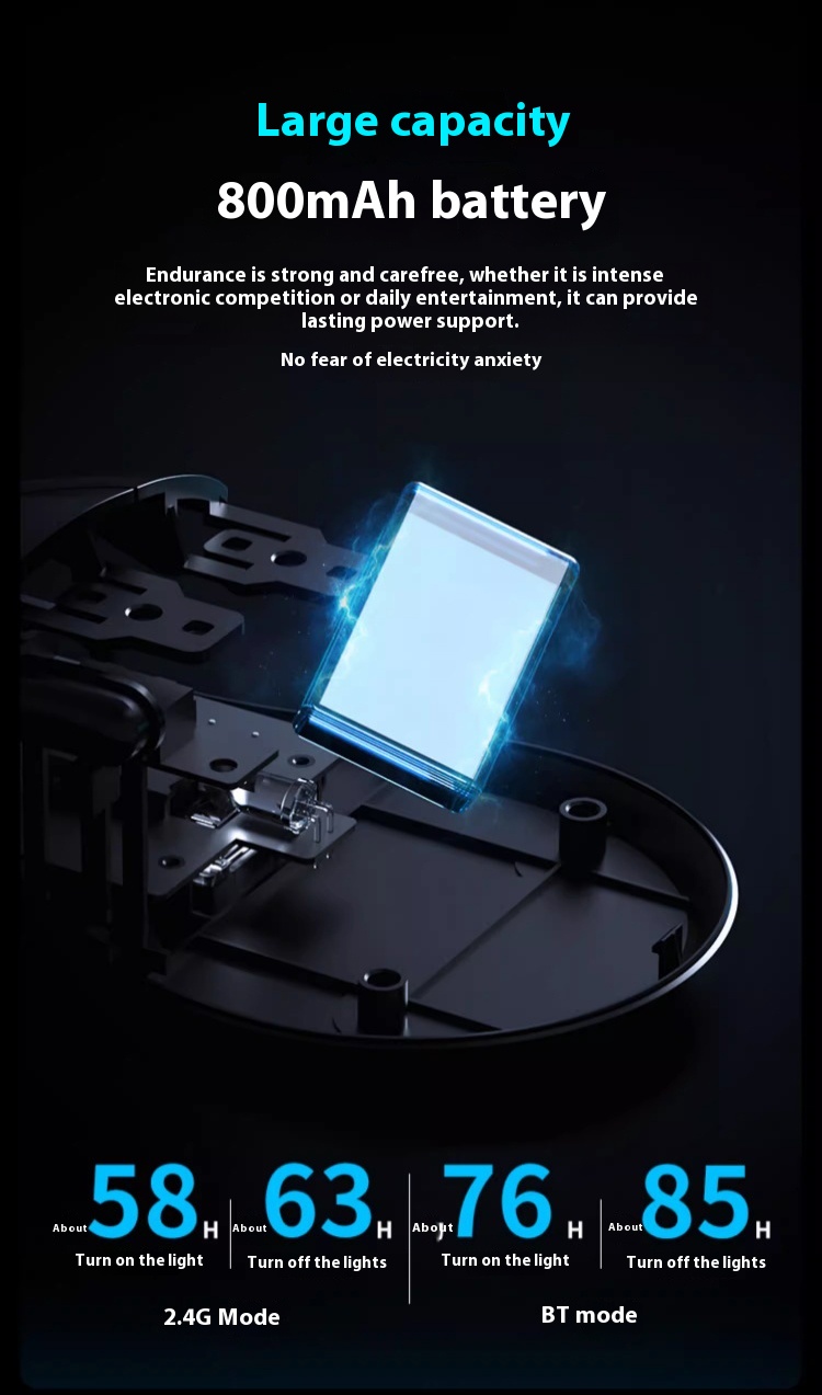 Ajazz AJ179 V2 Wireless Mouse PAW3950 12000DPI Three mode Game Mouse ...