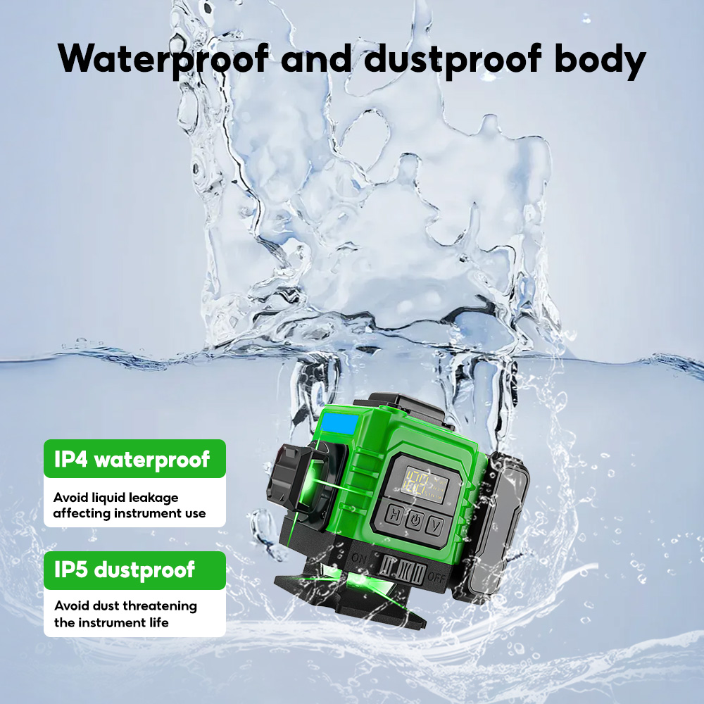 SOARFLY 12 Lines/16 Lines Adjustable Laser Level 360 Degree Rotating ...