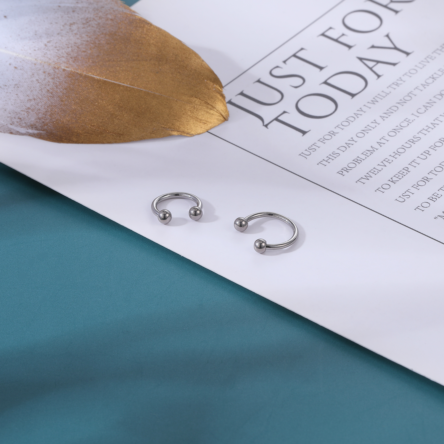 1pc Body Jewelry - Septum Clicker Nose Hoop, Lip & Cartilage Rings ...