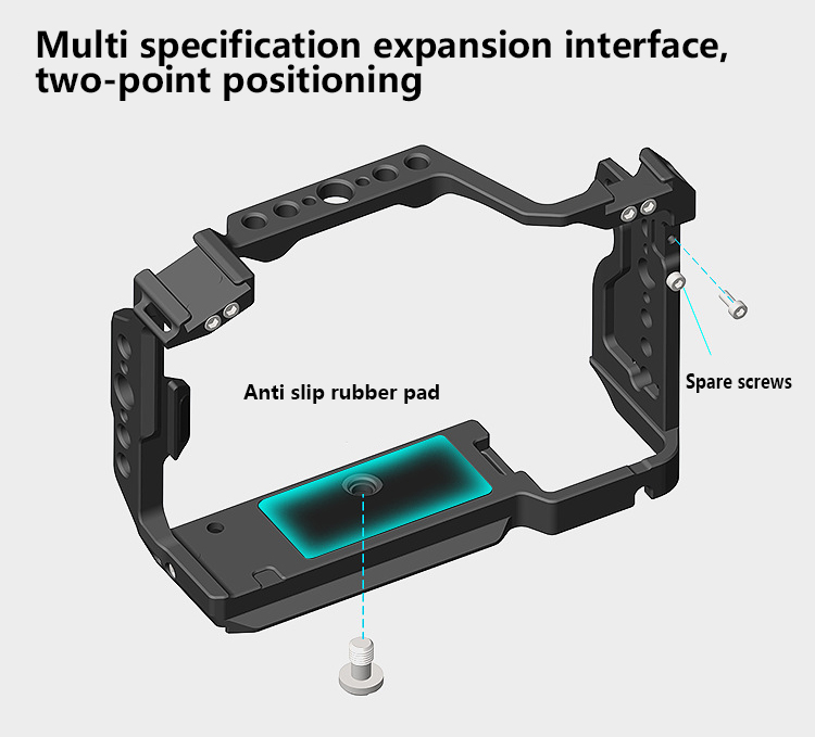 Suitable for Sony A7CII/A7CR camera rabbit cage micro single ...