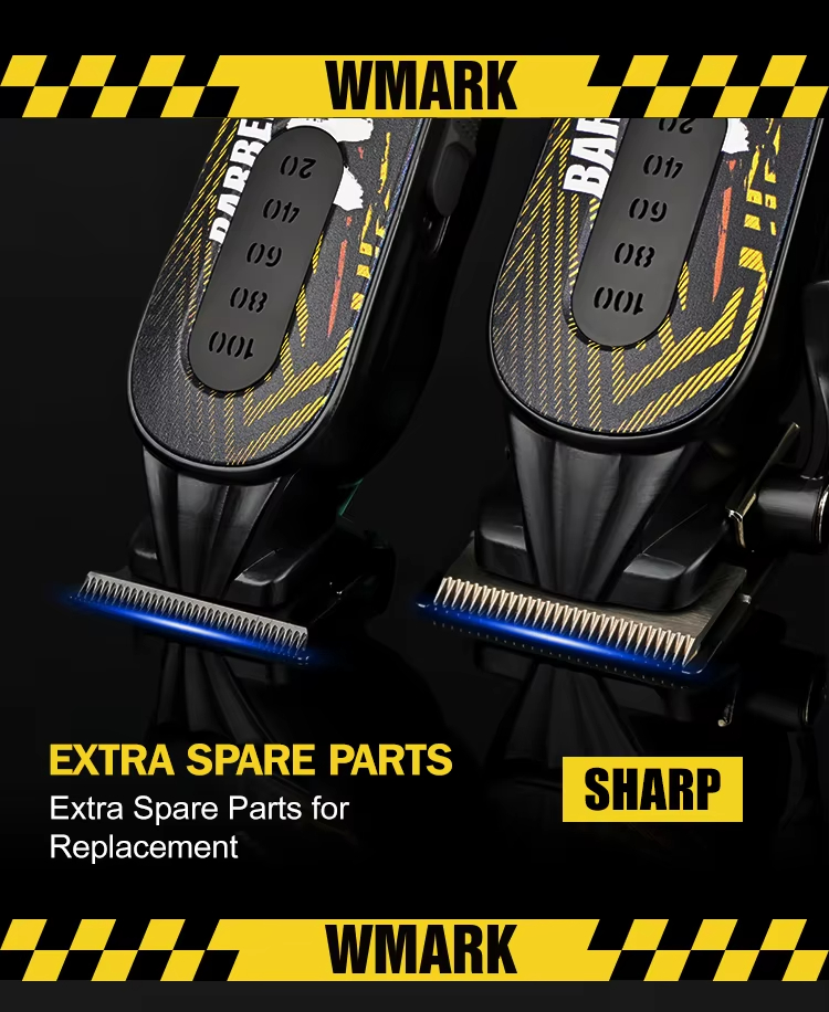 WMARK NG-8631KIT men's oil head engraving cutter main push hair clipper ...