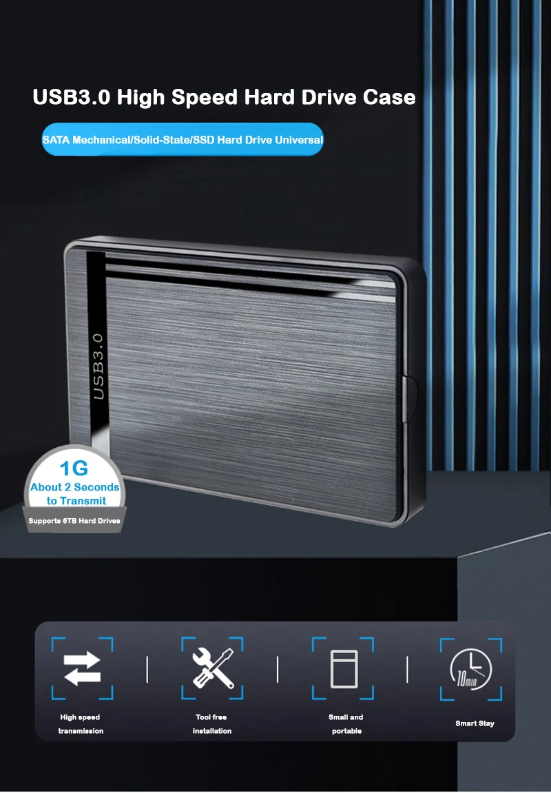 2.5-inch SSD Solid State Mechanical Serial Port SATA Toolless Micro ...