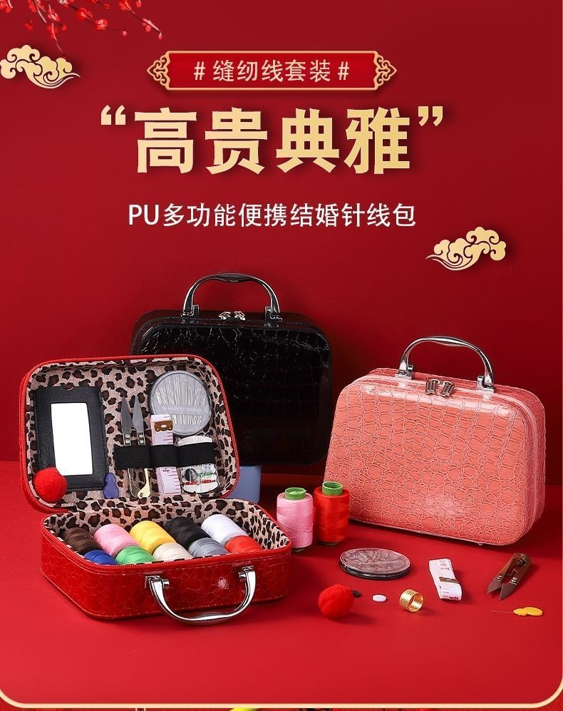 Needle And Thread Box Set Household Needle And Thread Kit Tool Portable ...