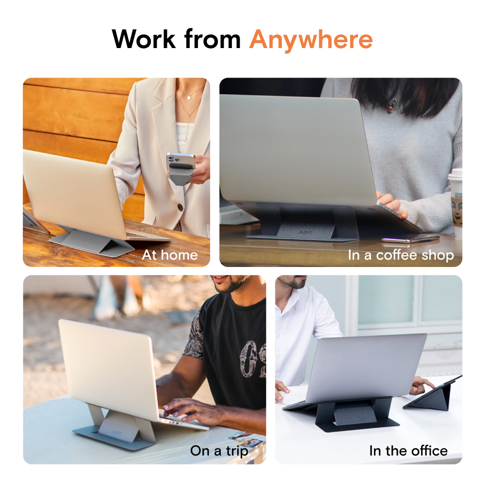 MOFT Invisible Laptop Stand Gen 2 Heat Ventilation Holder Adjustable ...