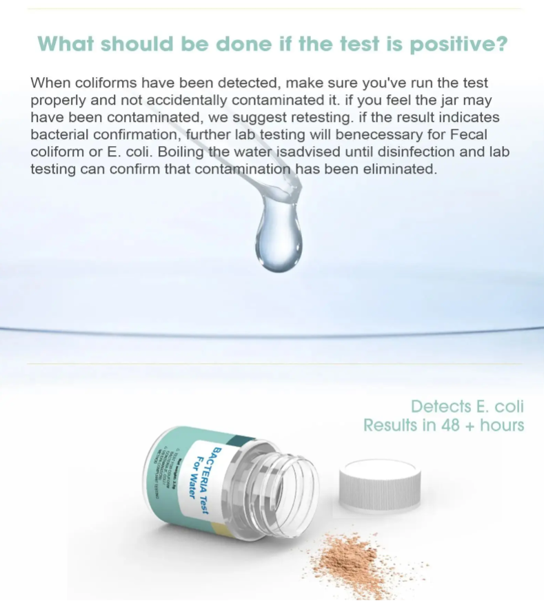 PH On Stock Bacteria test Kit For Drinking Water Bacteria In Water One ...