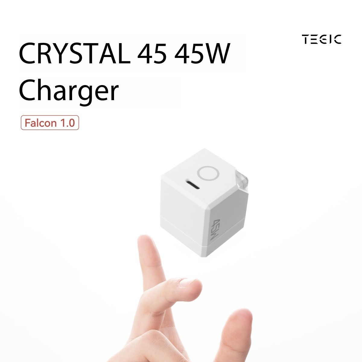 TEGIC Crystal 45 Charger 45W Gallium nitride charging head PD Fast ...