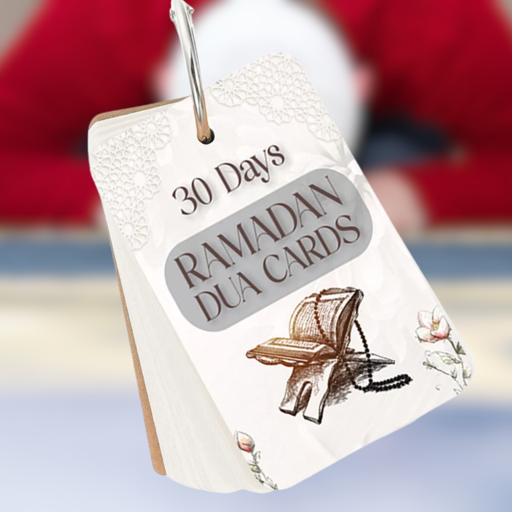 30-Day Ramadan Duas (Supplications) Card - English & Arabic Edition for ...