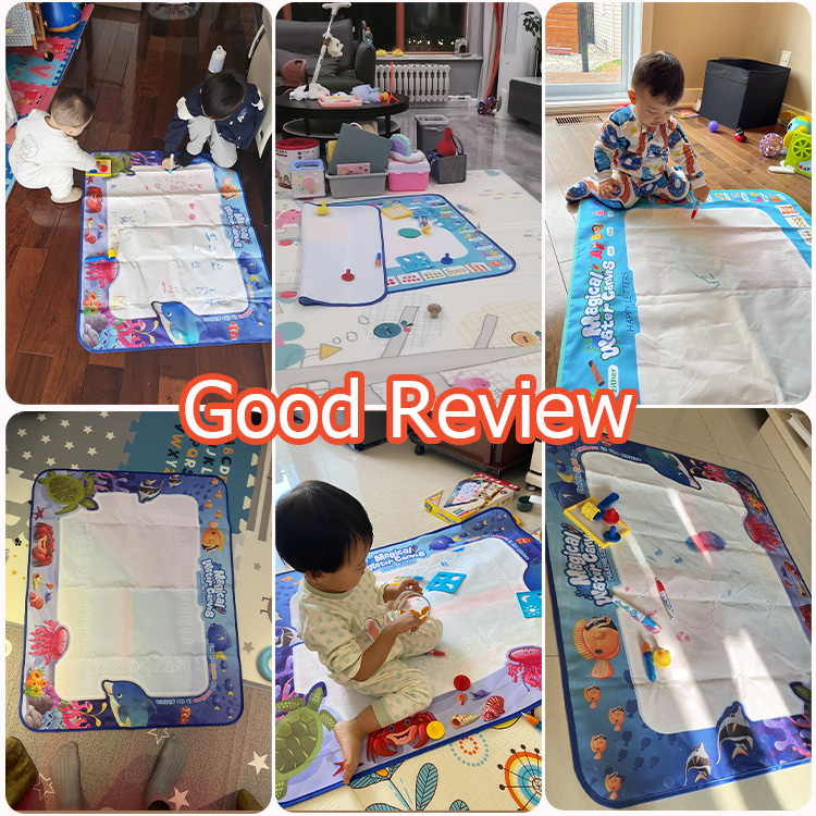 Local Delivery Magic Water Drawing Colouring Mat Painting Water Doodle ...