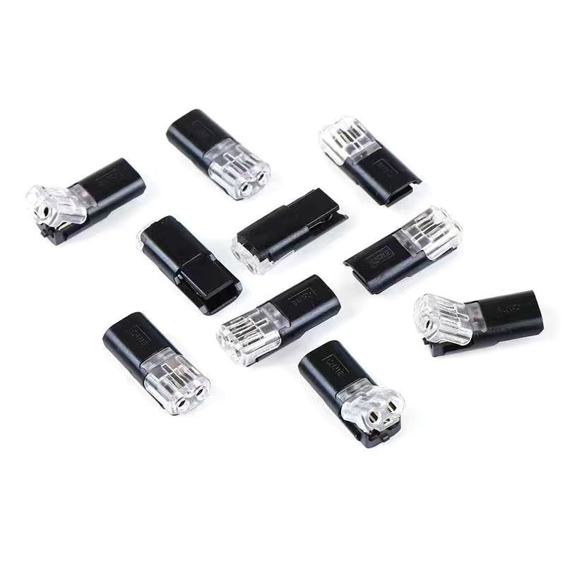 Non soldering, non stripping quick connect terminal D2 plug-in LED ...