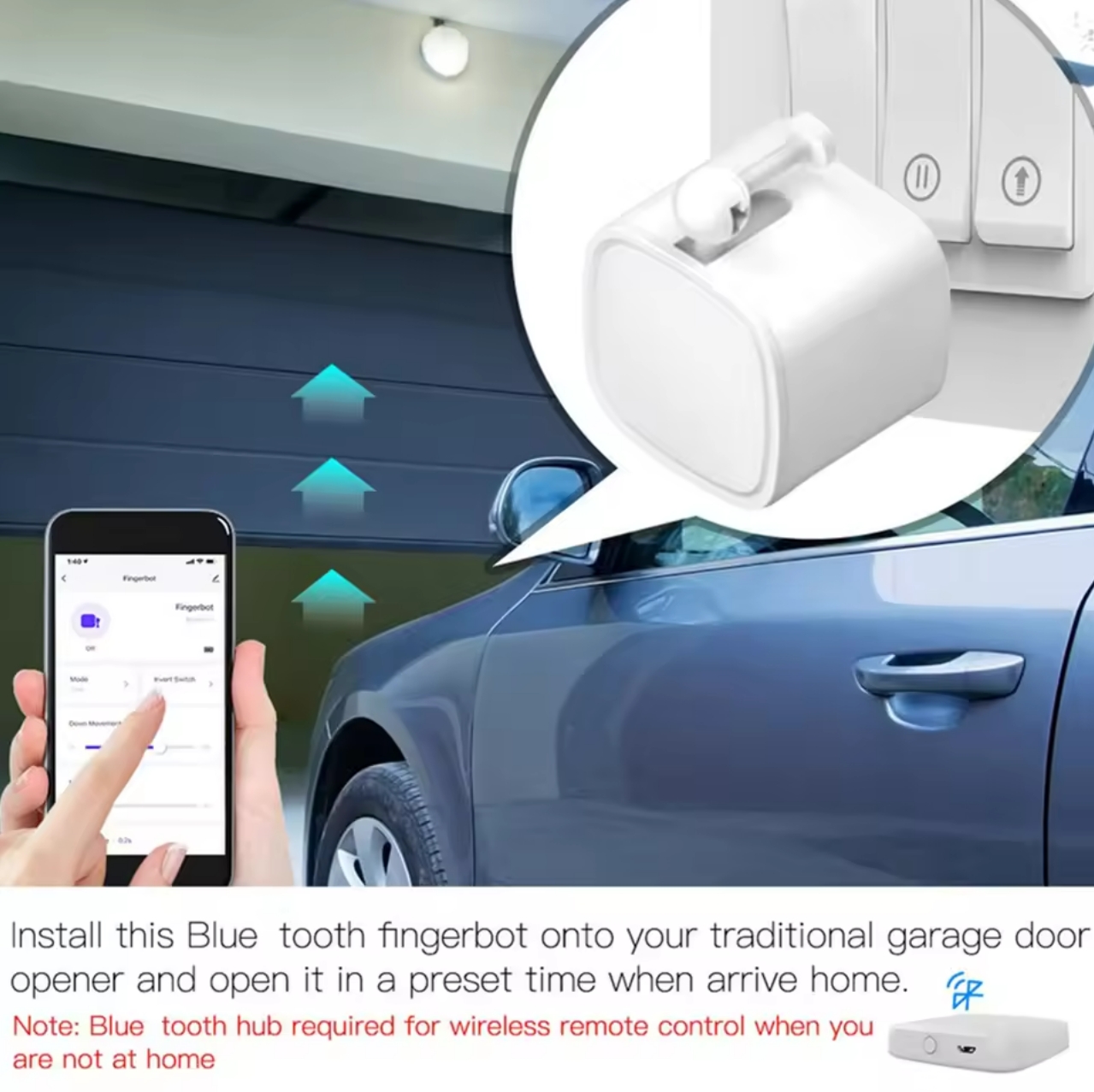 Smart Bluetooth Finger Robot Smart Switch Button Pusher Alexa Smart ...