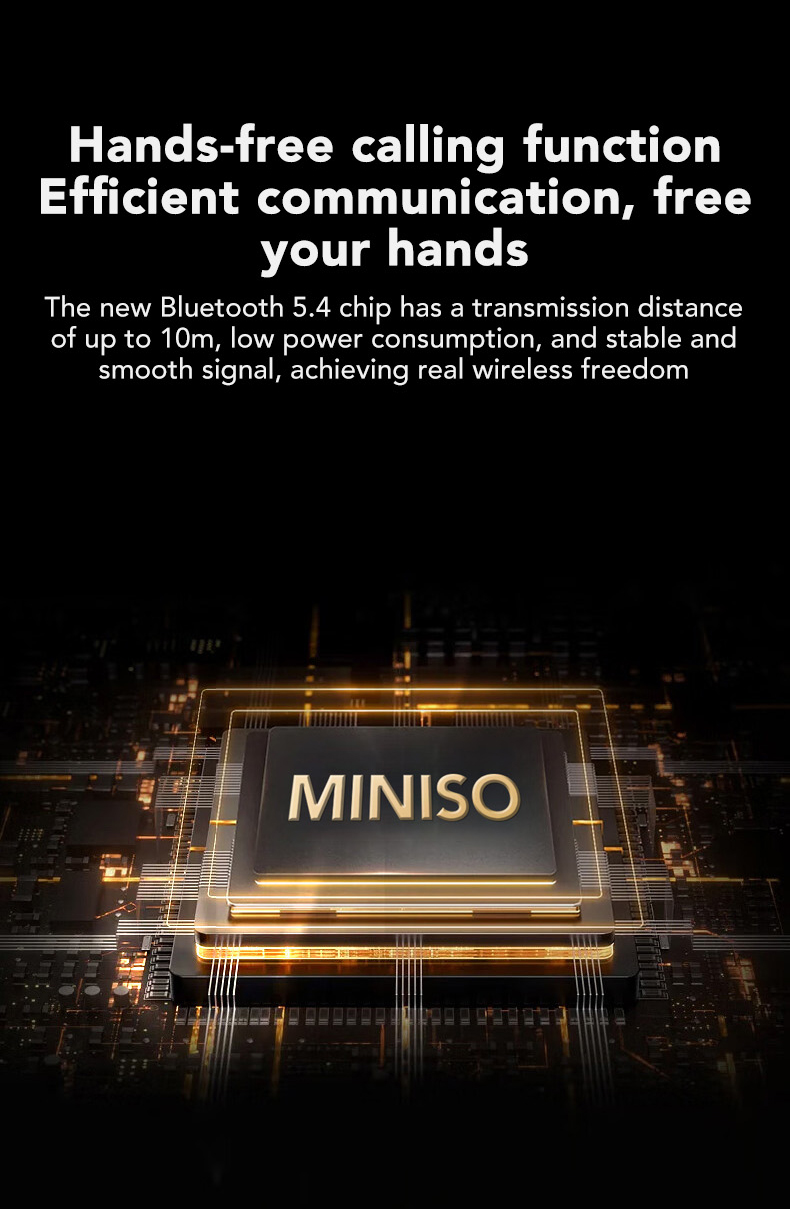 MINISO M100 Bluetooth Speaker Mini Bluetooth Speaker True Wireless HD Stereo Outdoor Sports High ...