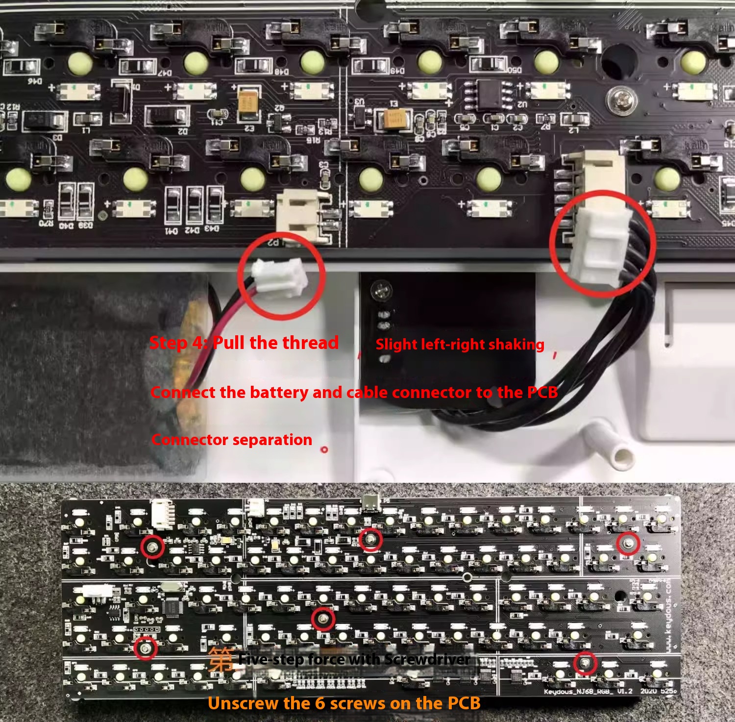 Bridge75 Mechanical Keyboard Sound Package Accessories PORON Sandwich ...