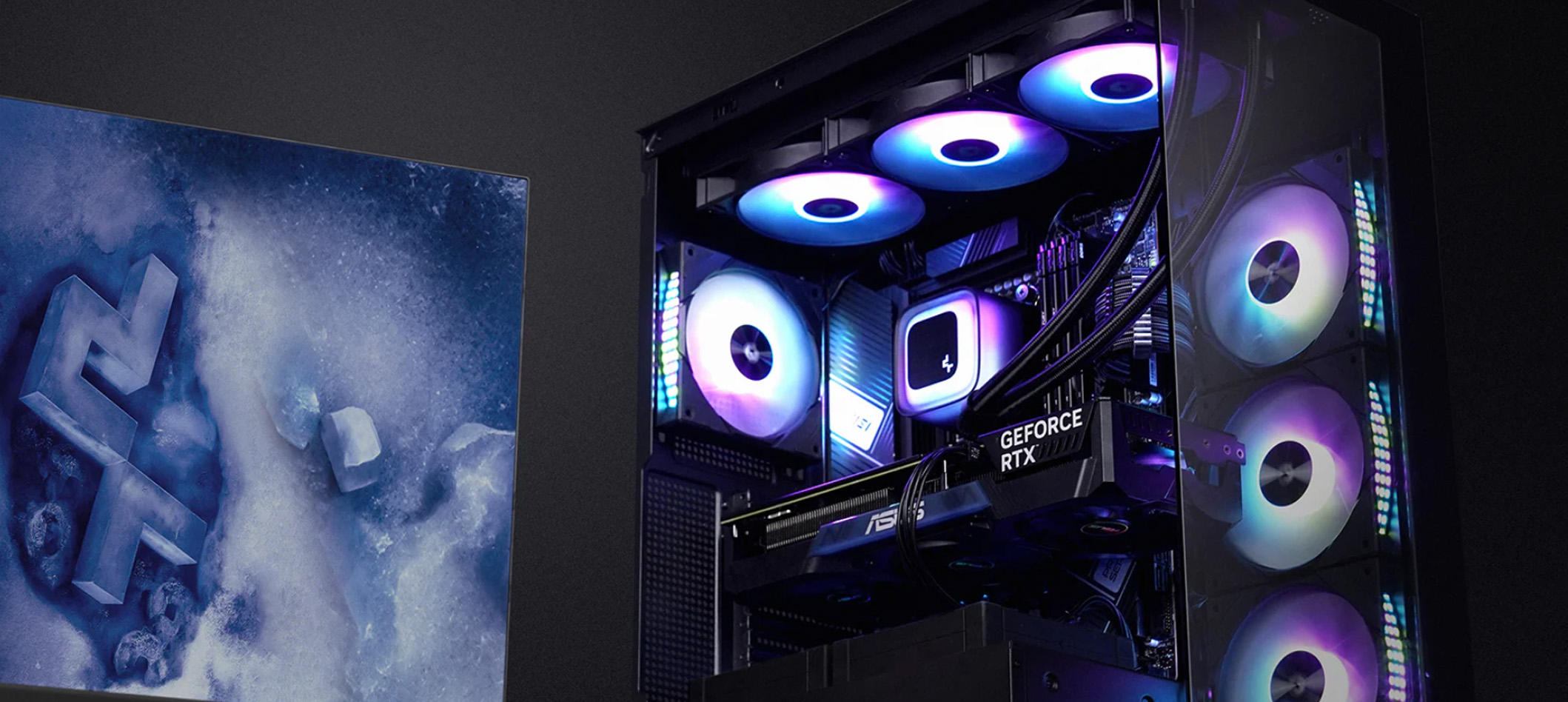 Deepcool LE240 V2 LE360 V2 ARGB CPU AIO Cooler 360mm 5V 3PIN ARGB Mobo ...