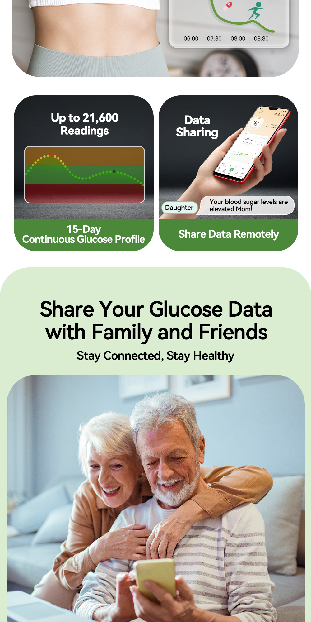 Microtech LinX 2 Full Set Continuous Glucose Monitoring System Sensor ...