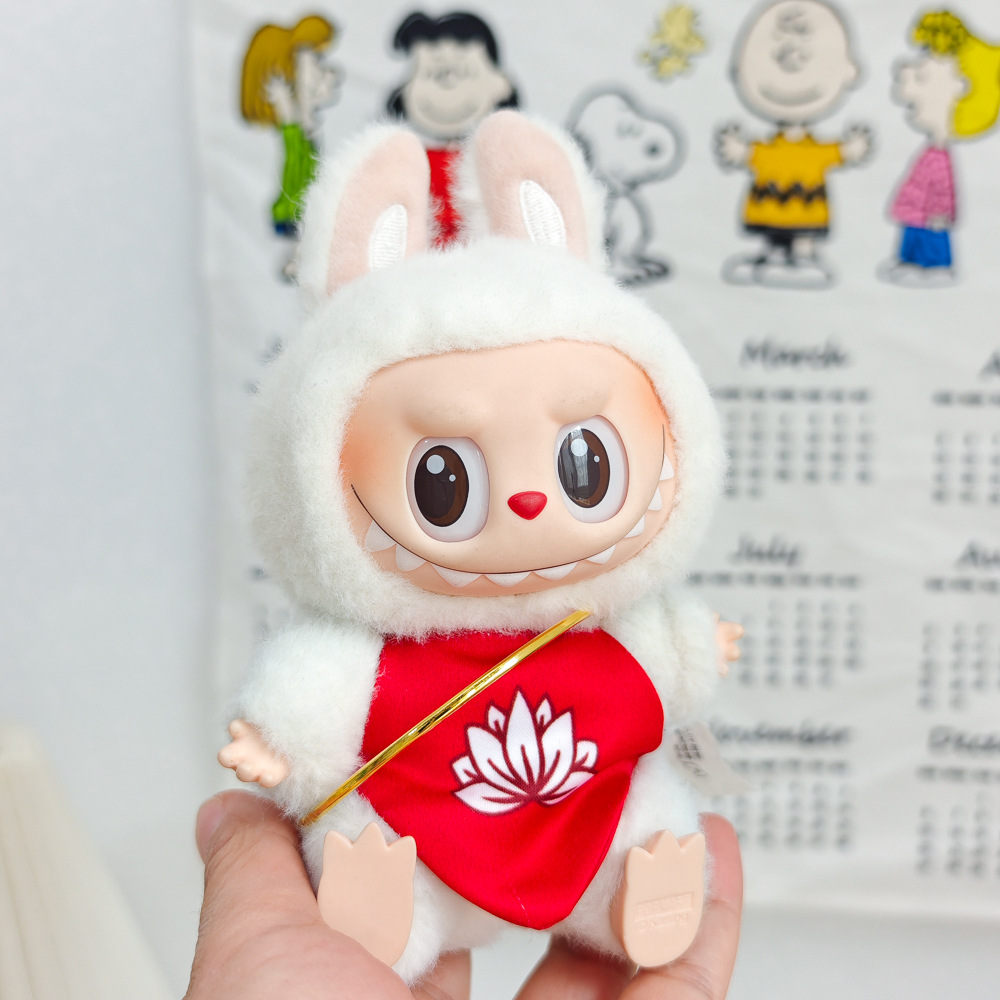 Labubu doll clothing accessories, queen cloak with crown, Nezha costume ...