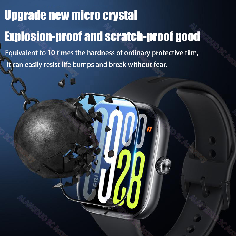 Xiaomi Redmi Watch 5 4 Active Lite Screen Protector Easy Install 3D ...