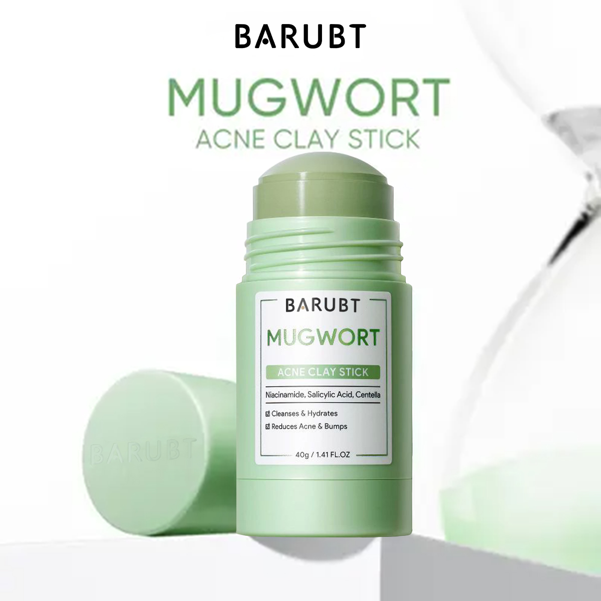 Mugwort Mud Film Rod Deep Cleaning Gentle Blackhead Repair Facial ...