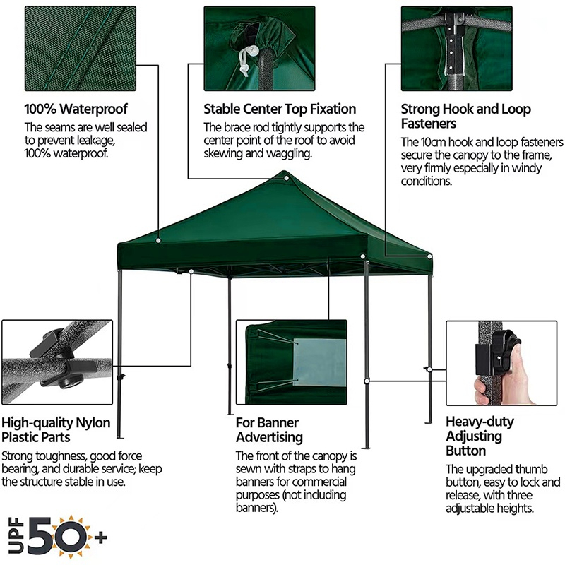 Waterproof Tent Foldable Outdoor Camping Tent Retractable Multifunction ...