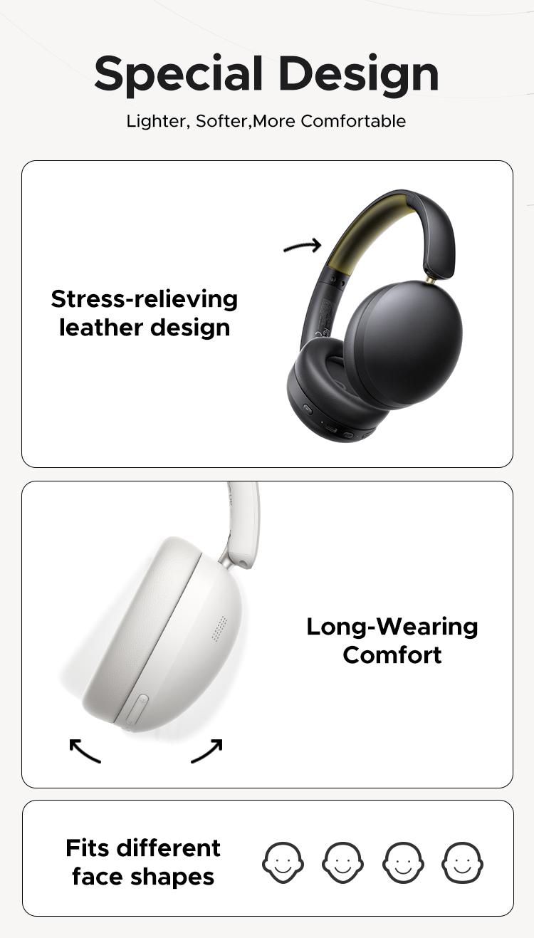 UGREEN Studio Max2 Wireless Bluetooth 5.4 Headphone Hi-Res Certified HiFi Earphone with 3D ...