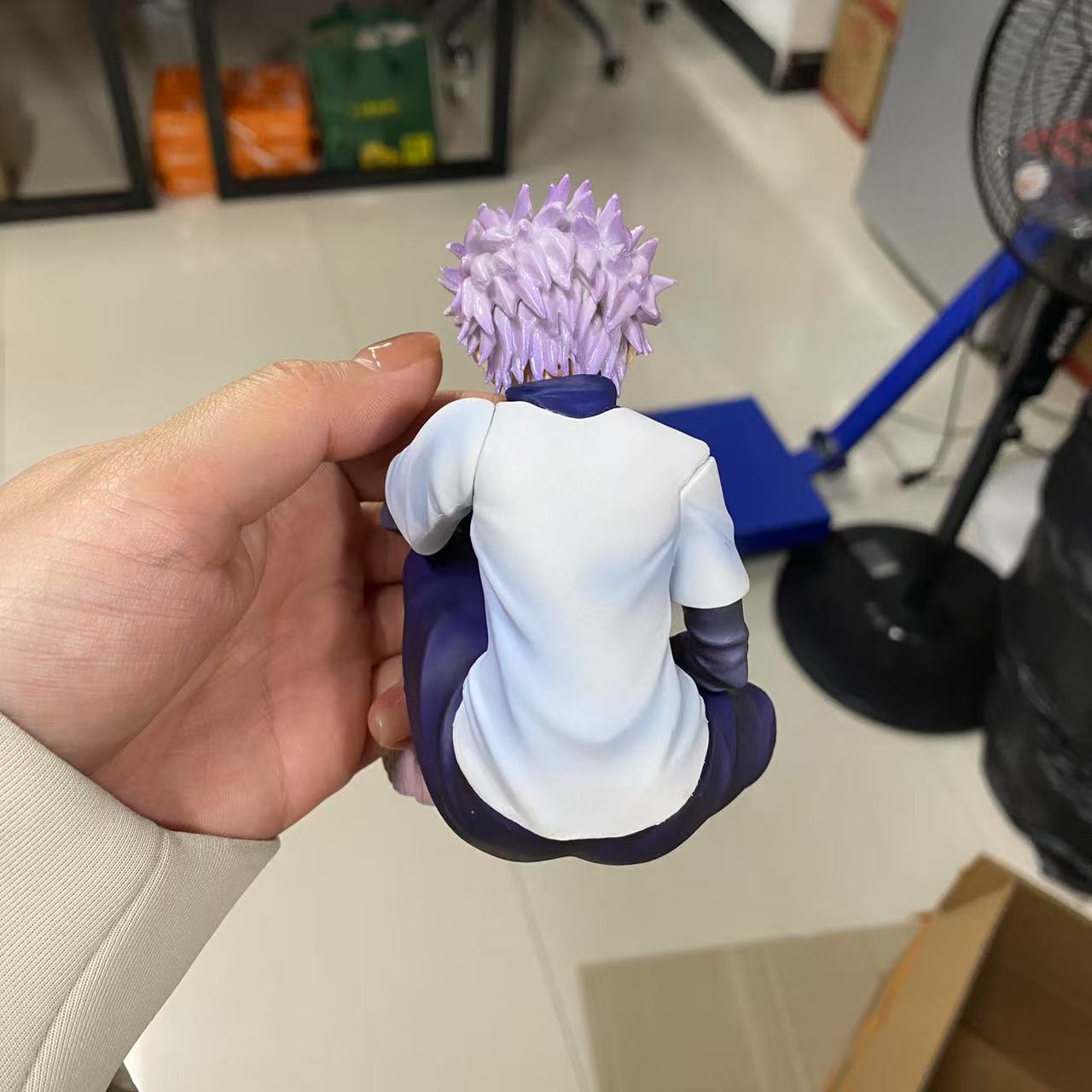 Hunter X Hunter Sit Position Killua Zoldyck and Gon FREECSS PVC Figure ...