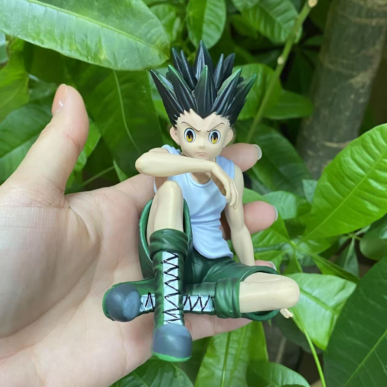 Hunter X Hunter Sit Position Killua Zoldyck and Gon FREECSS PVC Figure ...