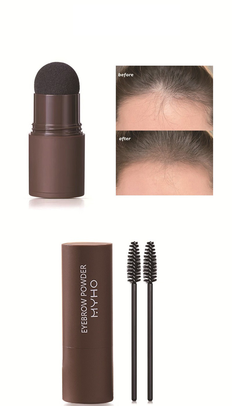 MYHO Eyebrow Powder Stamp Set, Includes Sticks, Cards & Brushes ...