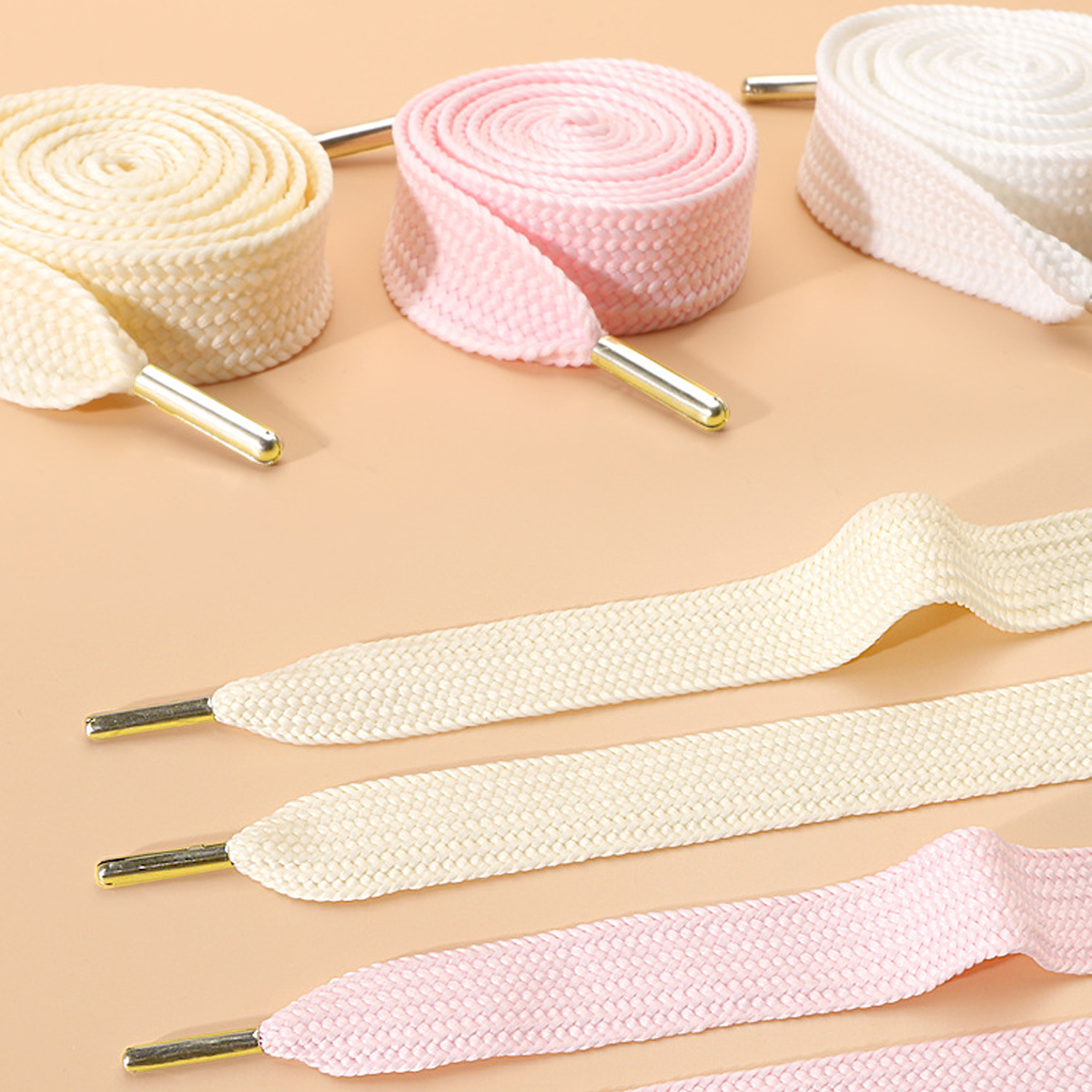 Fat Wide Laces for Sneakers and Boots – 3/4 Durable Athletic Shoelaces ...