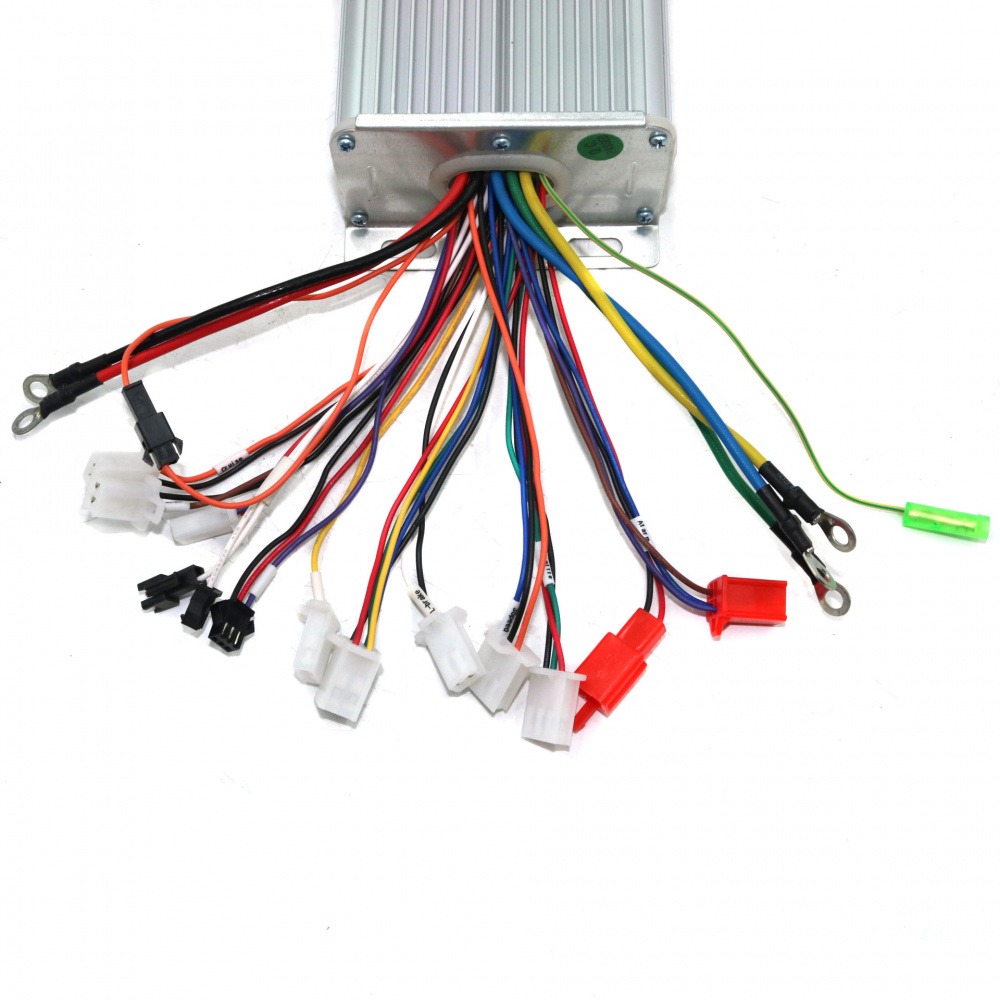 48V/60V/72V Electric Bike Brushless Motor Controller 55A 2000W High ...