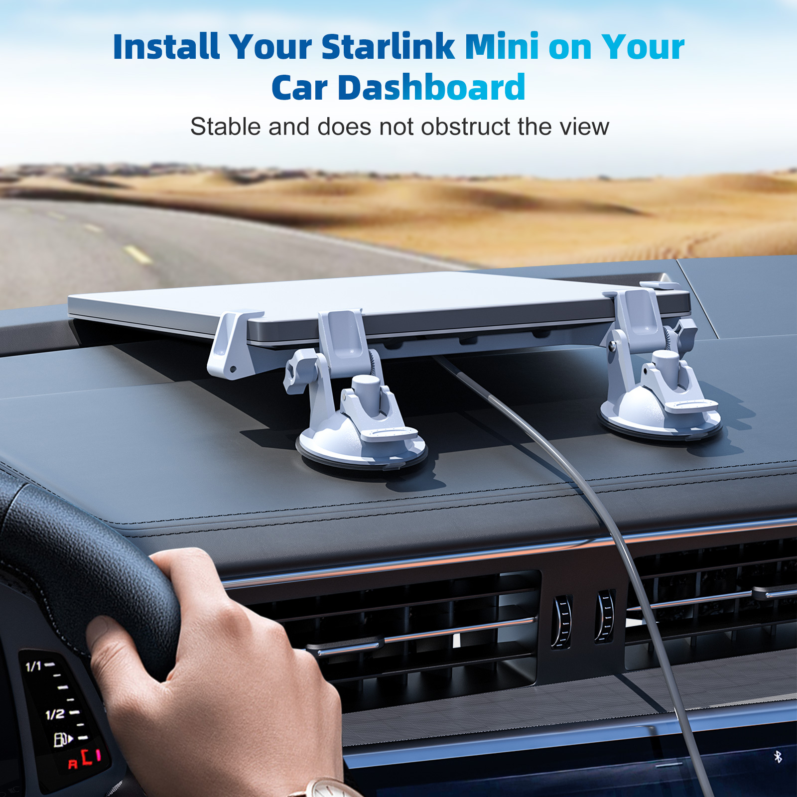 Starlink Mini Bracket For Dashboard Windshield Suction Cup Holder For ...