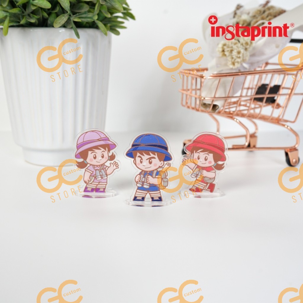 STANDEE ACRYLIC 2mm COSTUM FIGURE ARTIS K-POP/ANIME FAVORIT - ACRYLIC ...