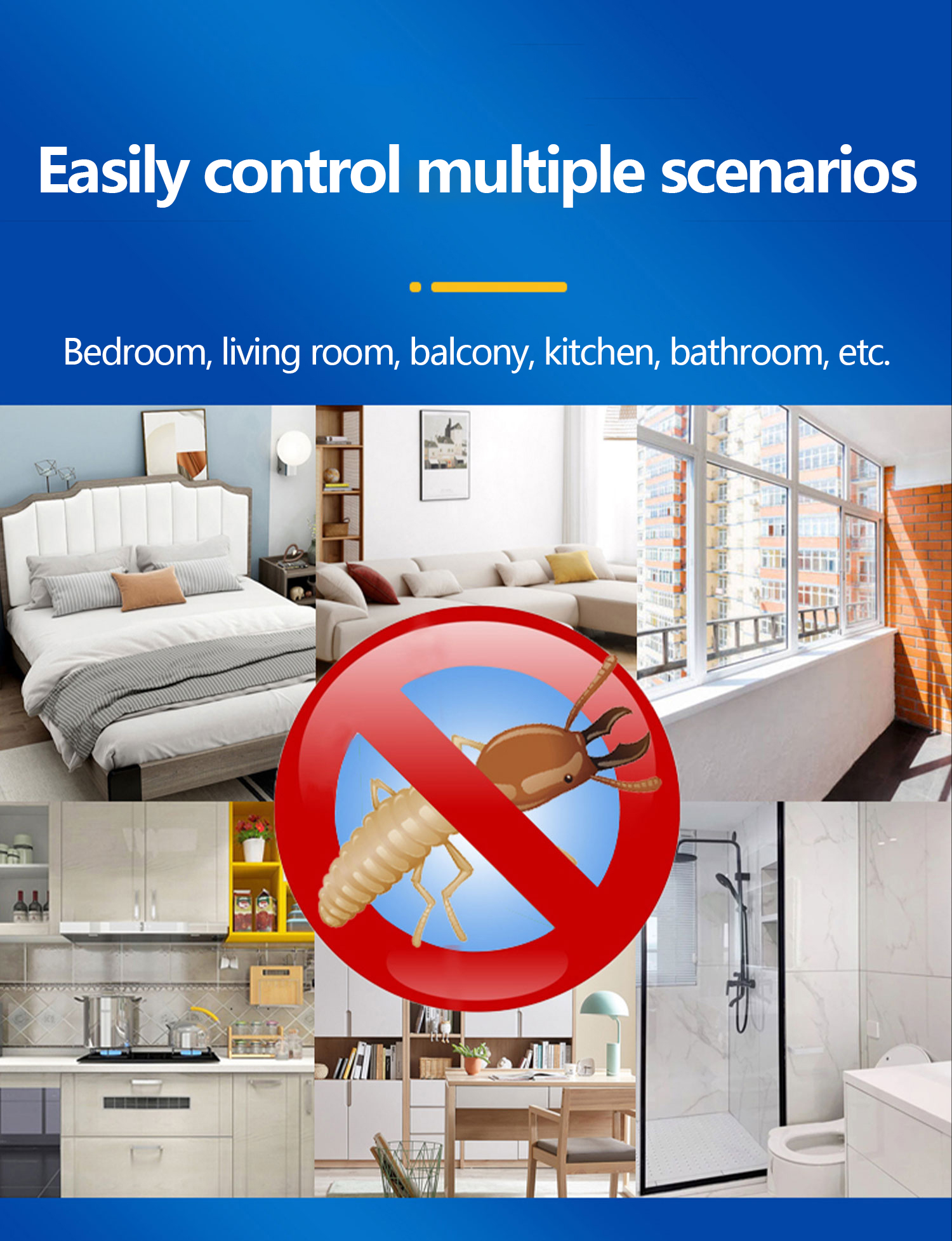 Termite killer spray 500ML killing termites Cockroaches, flies, fleas ...