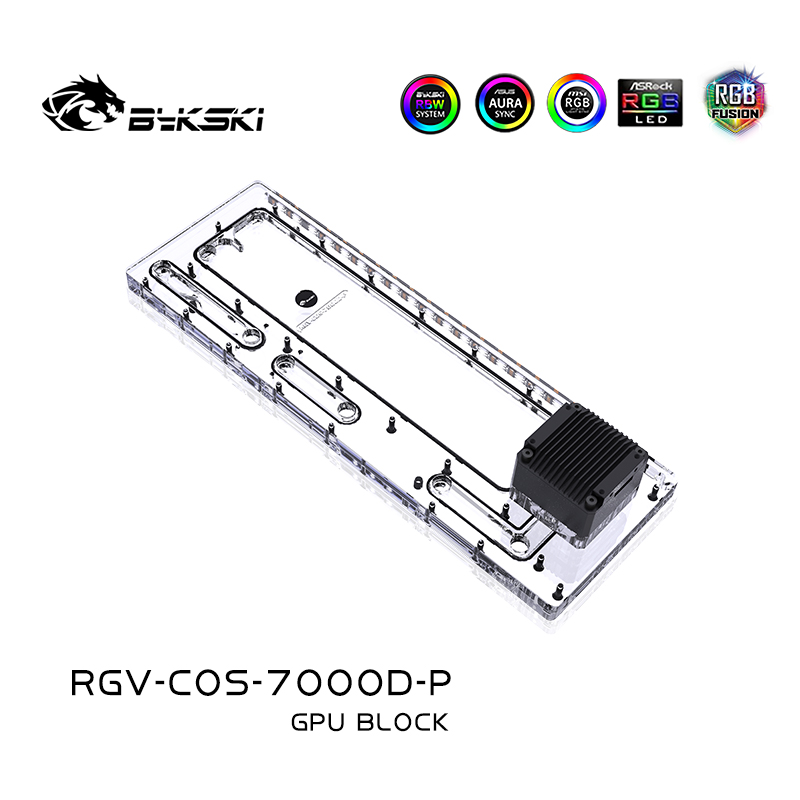 Bykski Distro Plate for CORSAIR 7000D Computer Case for CPU/GPU Water ...