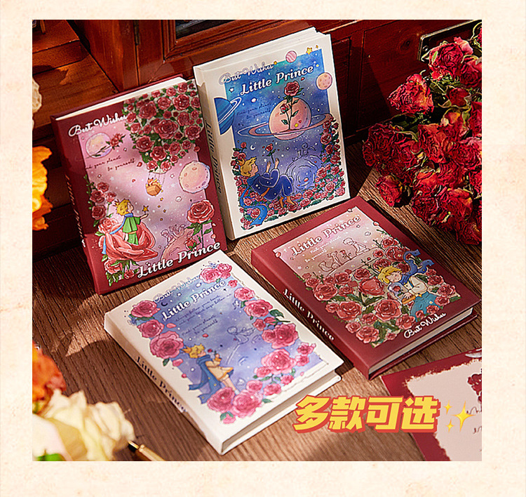 The Little Prince Pocket Book High-value Rose Thickened Notebook ...