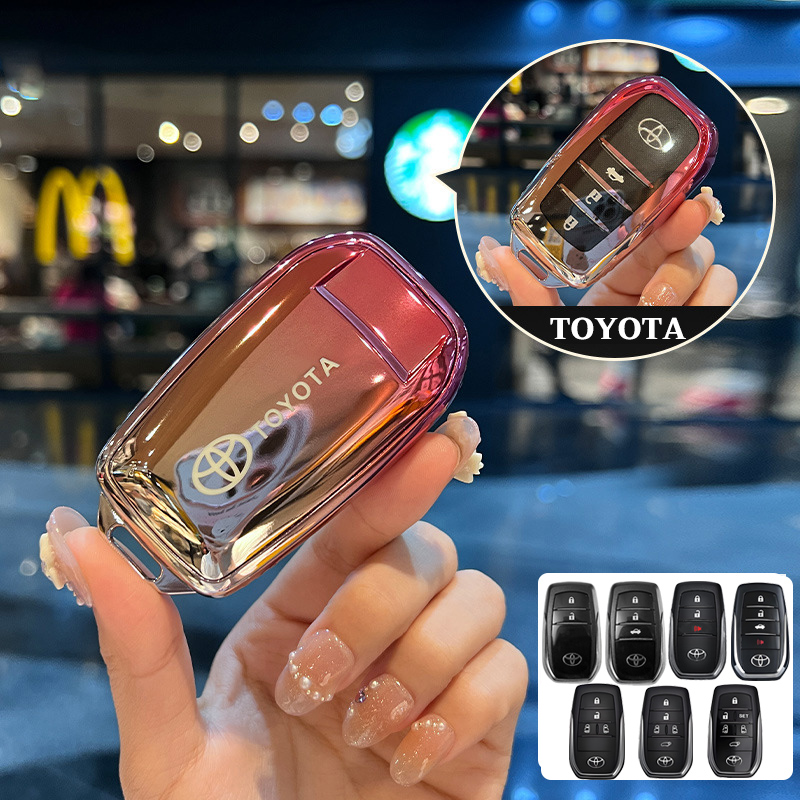 Toyota Car Key Cover Case For Toyota Majesty/Alphard/Vellfire/Sienta ...