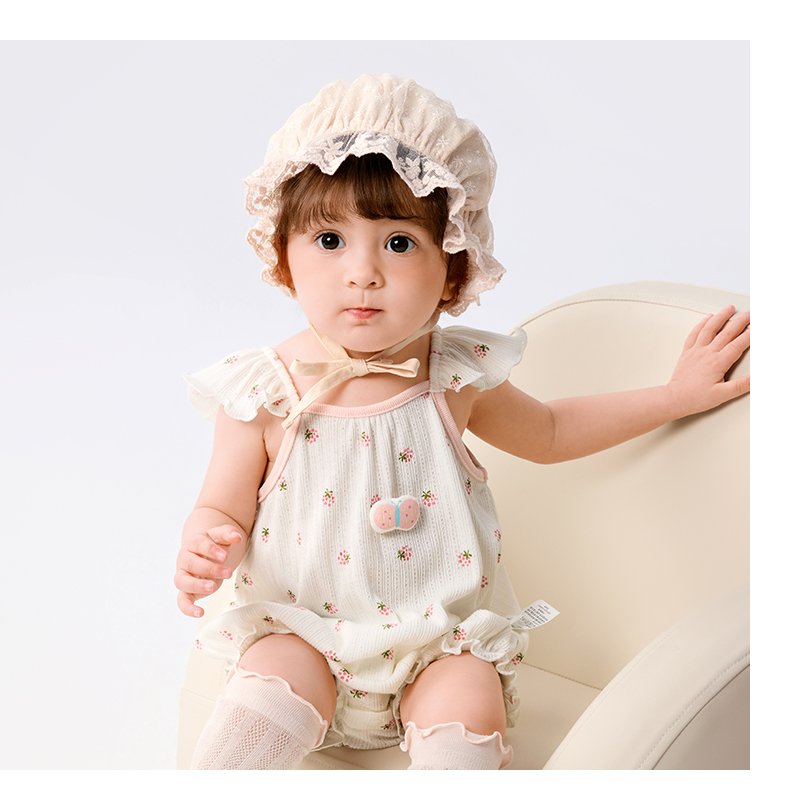 balabala Baby Clothing Newborn Bodysuit Cover Girl Crawling Suits ...