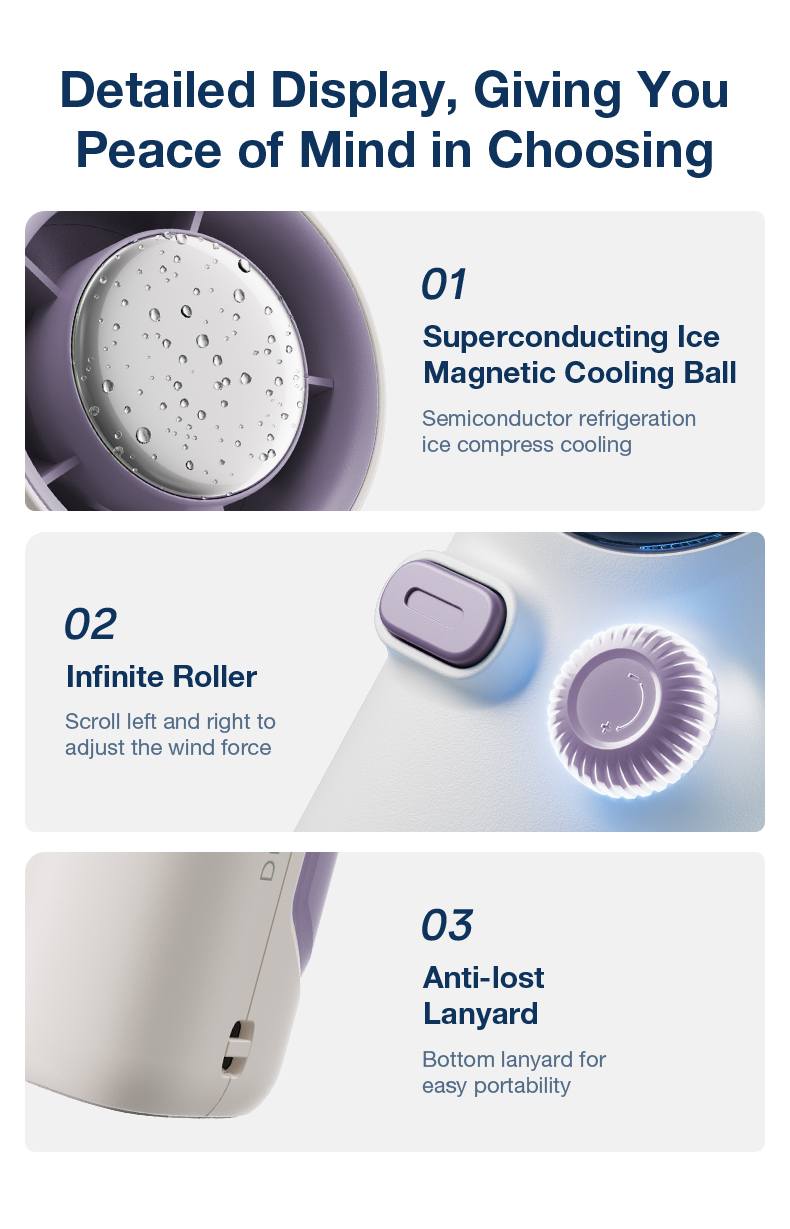 【Free Gift】Jamay Fan FS930 6000 mAh Turbo Mini Fan Rechargeable ...