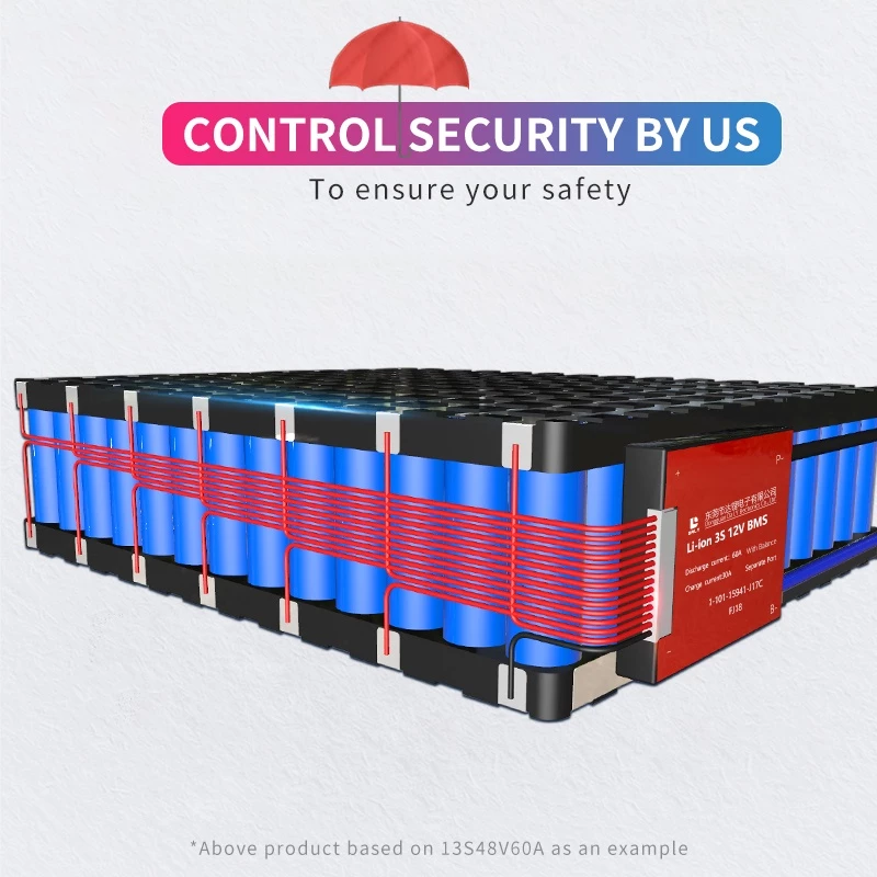 Daly LiFePO4 BMS 4S 12V 14.6V 15A 20A 30A 40A 50A 60A 100A 200A 250A 300A 400A 500A Waterproof ...