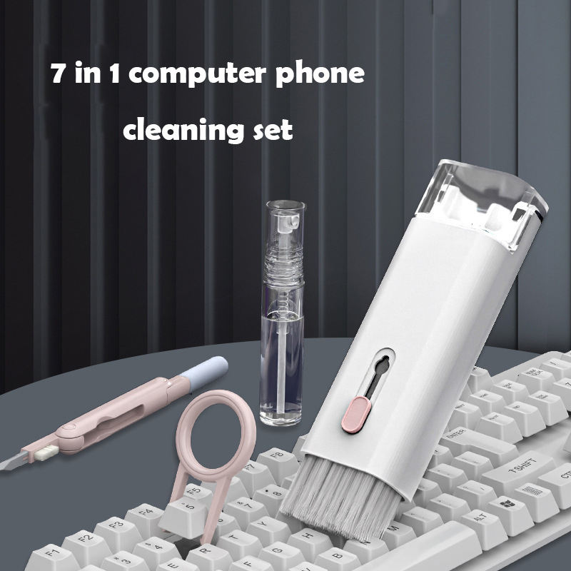 7 in 1 Computer Keyboard Cleaner Brush Kit Earphone Cleaning Pen For ...
