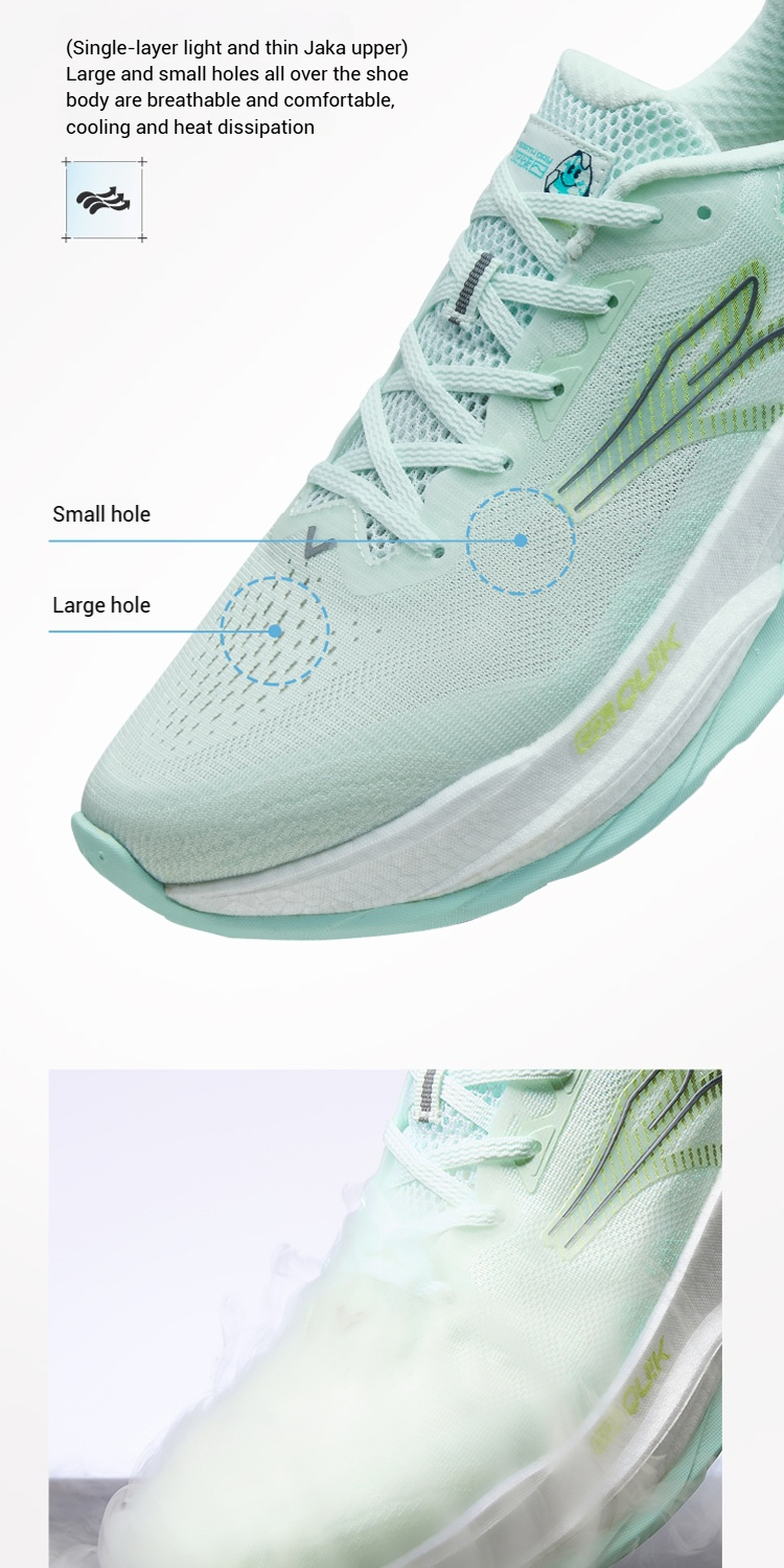 【3-10km+】361 Degrees Fierce 5.0 Men Running Shoes Widefoot Shock ...