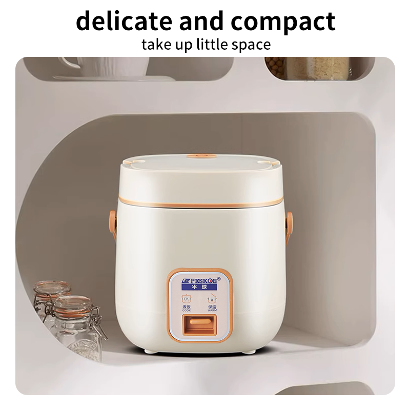 1.2L Rice Cooker Mini Non-stick inner Energy saving Quick Heat Multi ...
