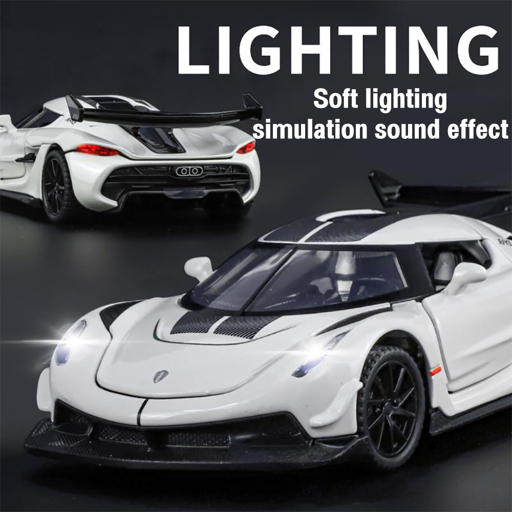 Perfect1:32 Koenigsegg Jesko Supercar Diecast Model Car Alloy Cars Toys ...